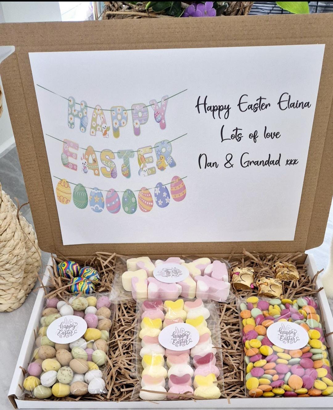 Chocolate Letterbox - Easter Letterbox Gift- Easter - Chocolate - Mini ...