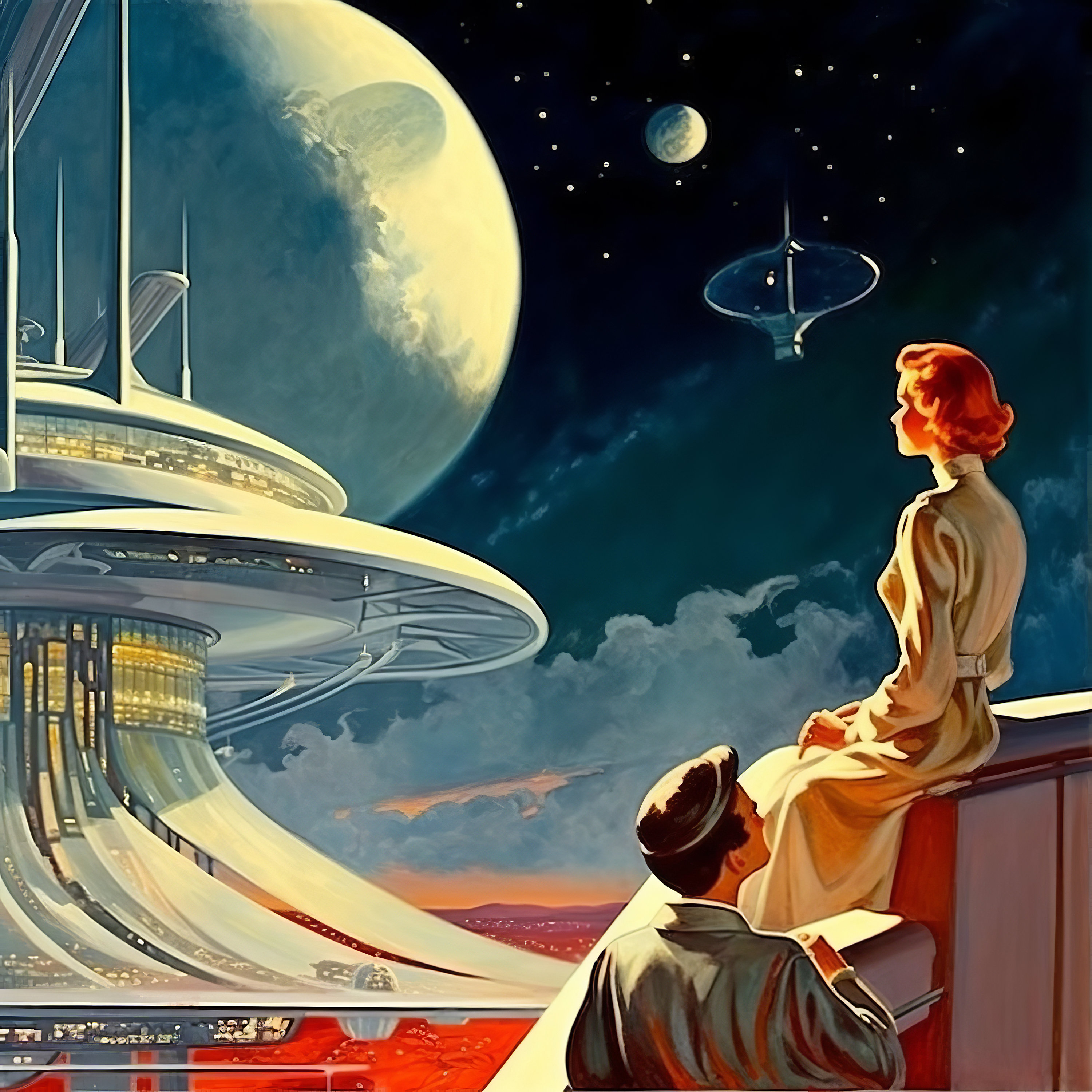 25 Retro Futuristic Images Vintage Style, Science Fiction ...