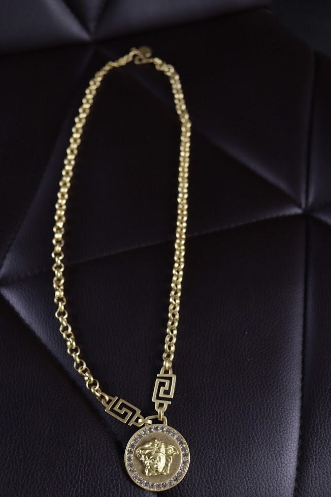 Versace Gold Chain Necklace