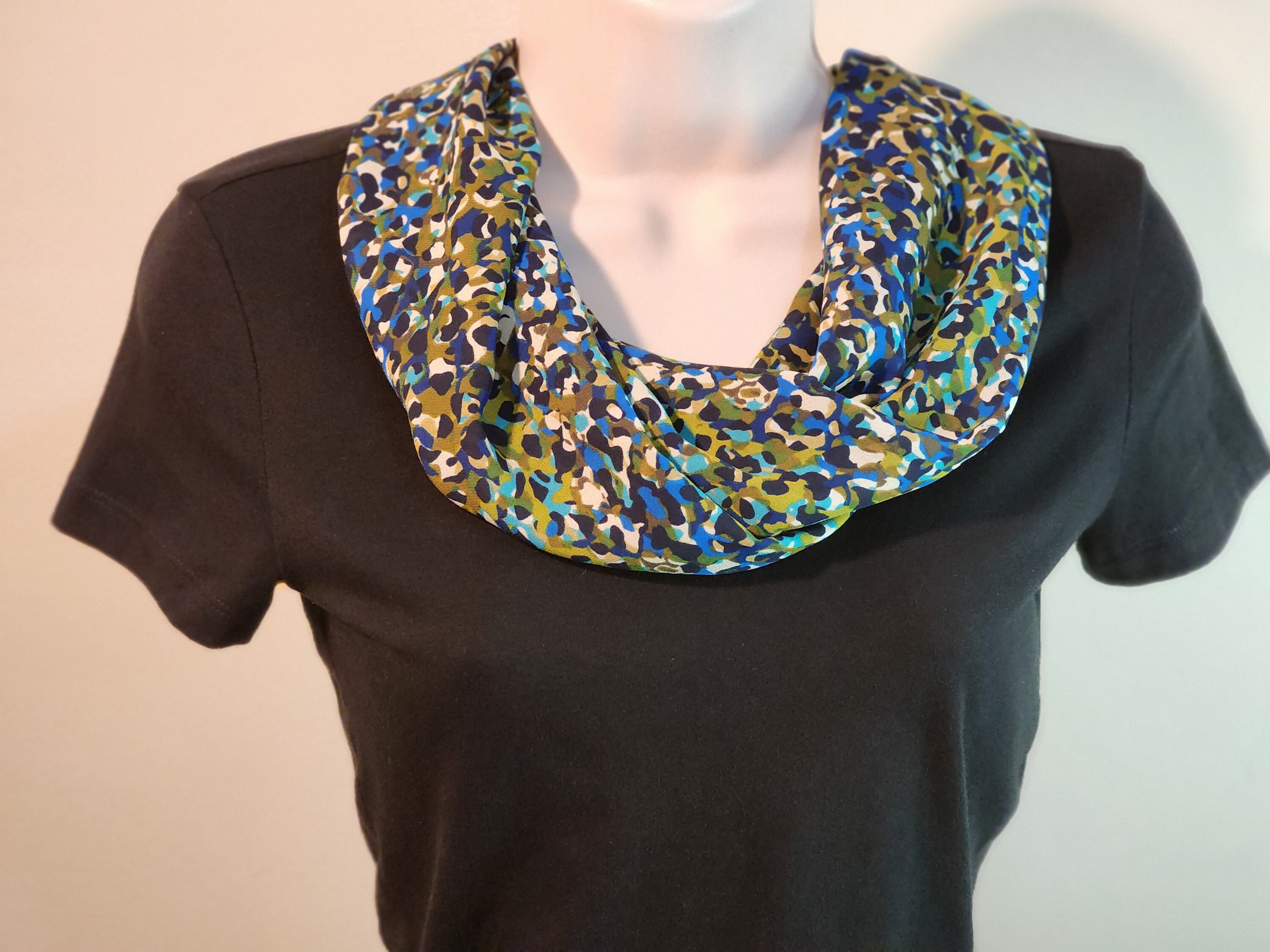 Short Infinity Scarf - Etsy