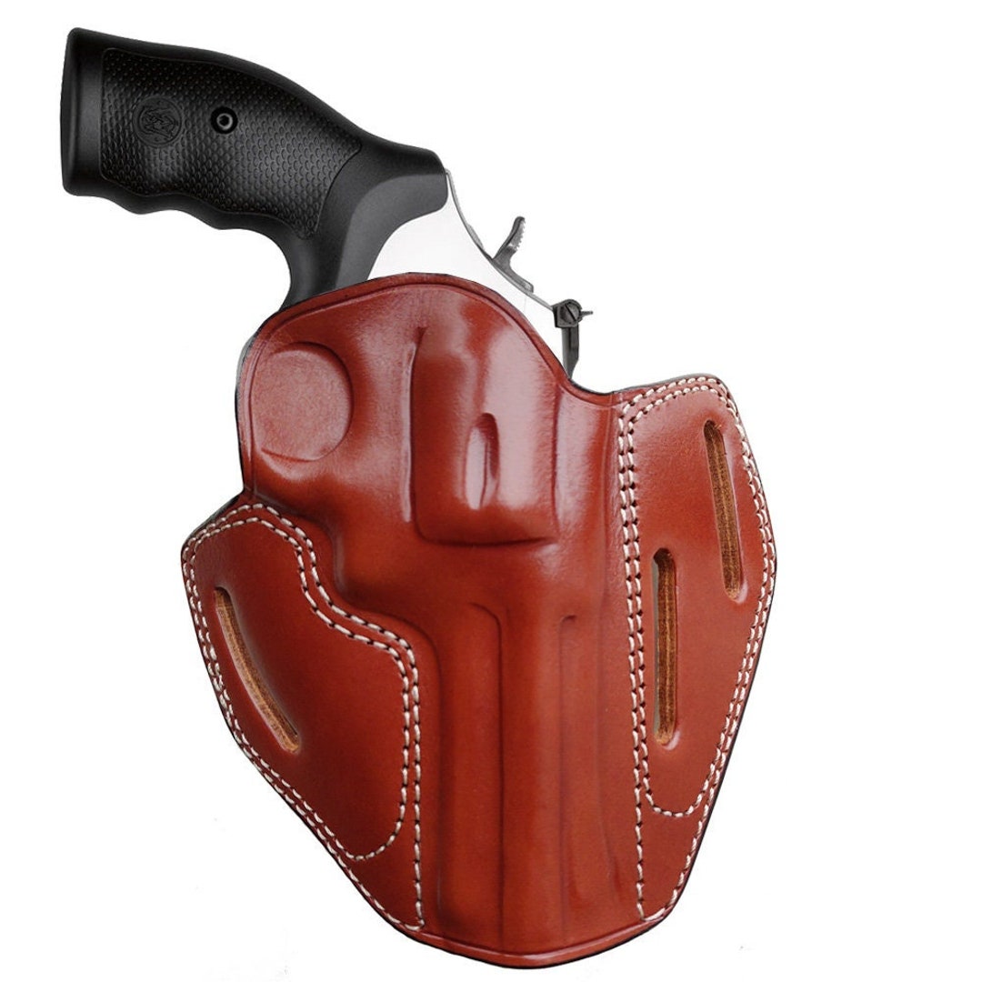 OWB Holster for Smith & Wesson, Colt King Cobra, Colt Python, Ruger ...