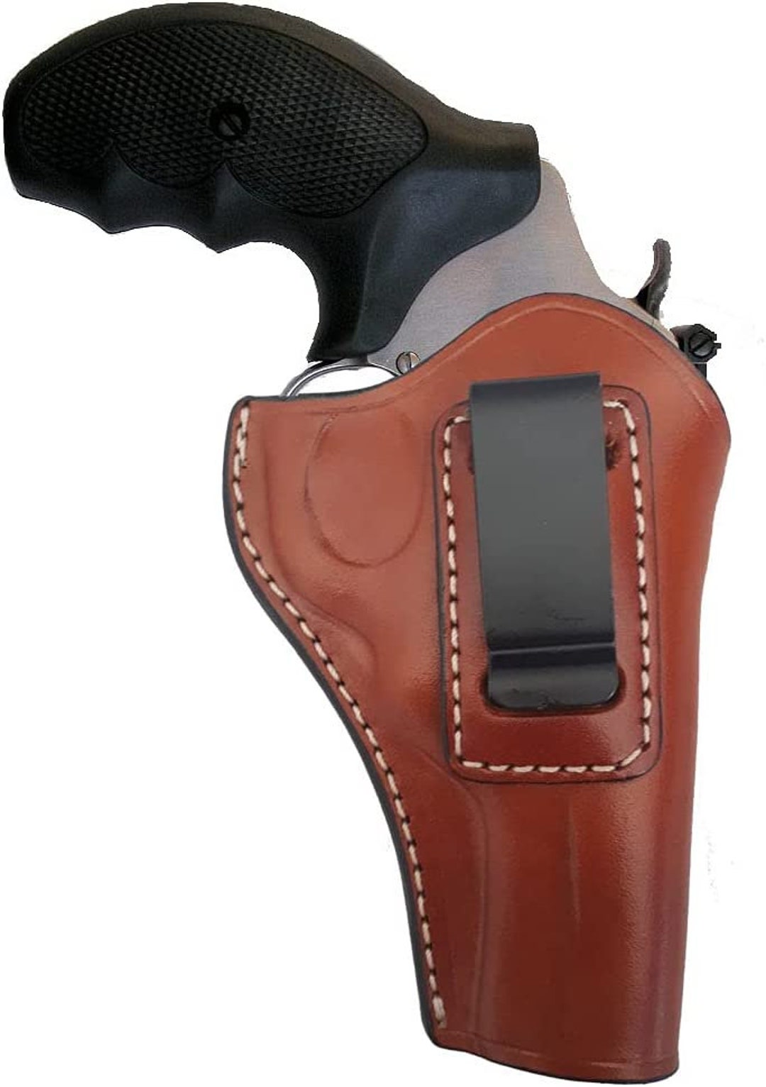 IWB Leather Holster for Smith & Wesson K Frame Model 686 and Ruger ...