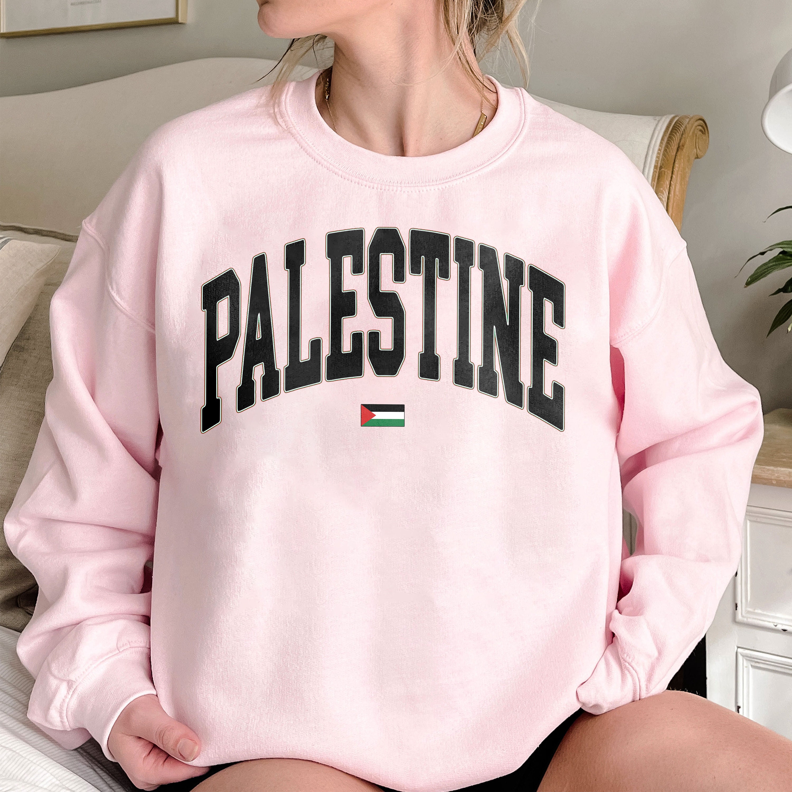 Palestine Flag Sweatshirt, Palestine Flag Crewneck, Free Palestine ...