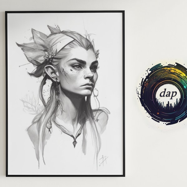 Fantasy Female Elf Art - Etsy