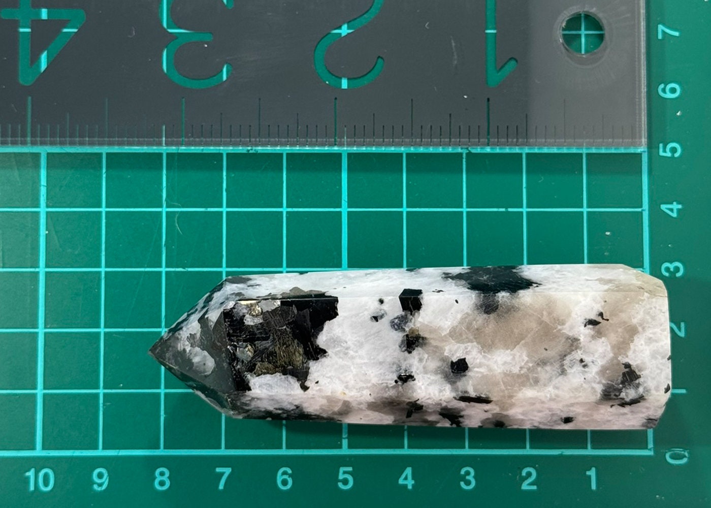 Rainbow Moonstone Towers With Blue Flash Natural Gemstone Crystal Point ...