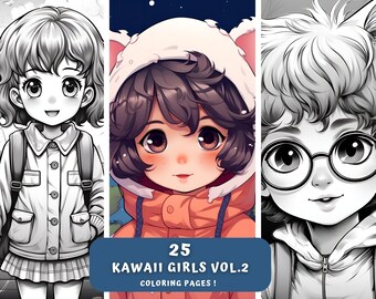 MAXI PACK 25 Cute Birds Coloring Pages Printable Digital Coloring ...