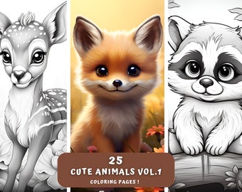 MAXI PACK 25 Fairy Girls Coloring Pages Printable Digital Coloring ...