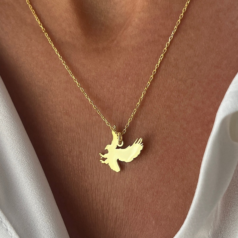 Eagle Necklace - Etsy