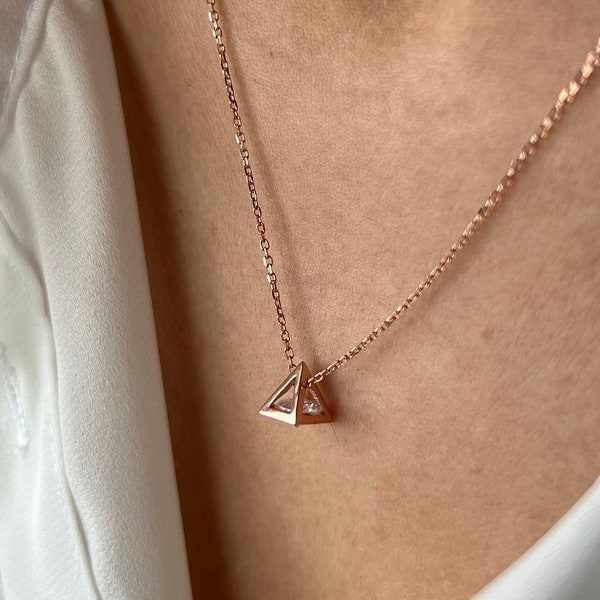 Pyramid Pendant - Etsy