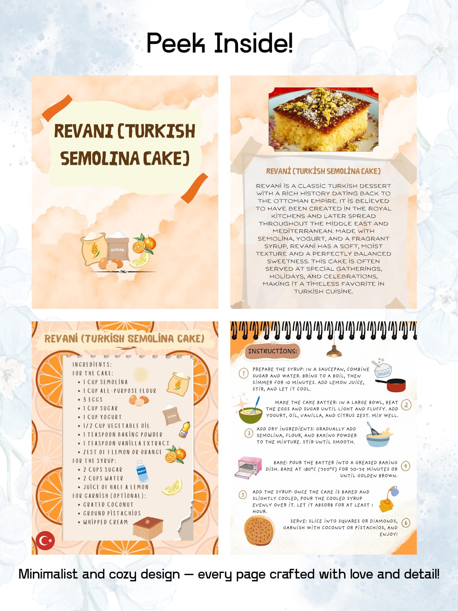 Aesthetic World Recipe Ebook – 25+ Global Recipes | Instant Download ...