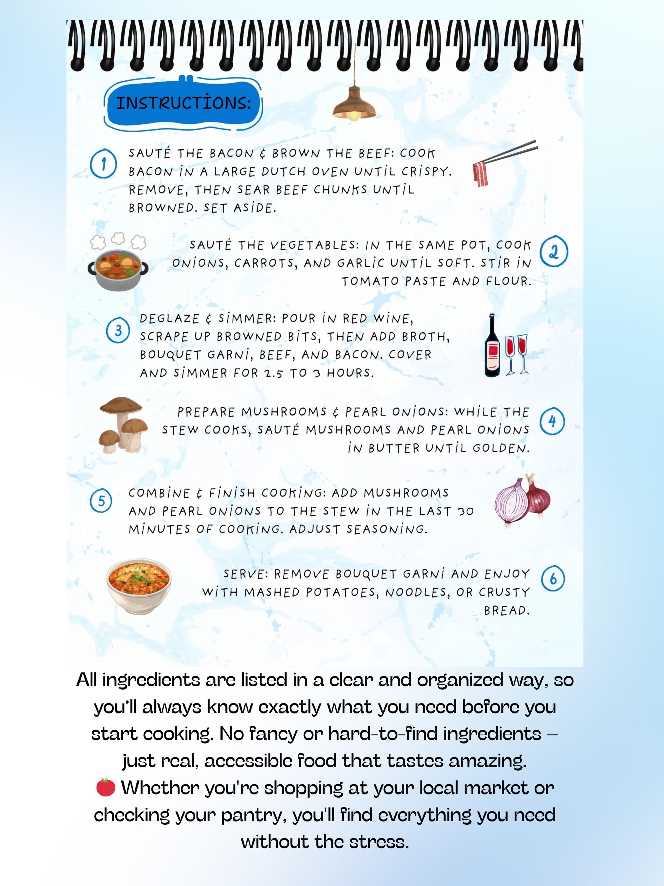 Aesthetic World Recipe Ebook – 25+ Global Recipes | Instant Download ...