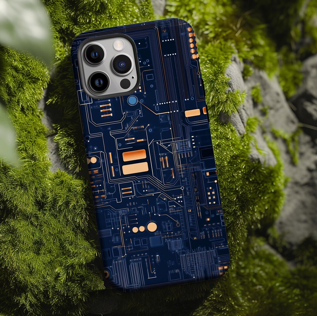 Circuit Board Phone Case - Tech-inspired Design - Etsy