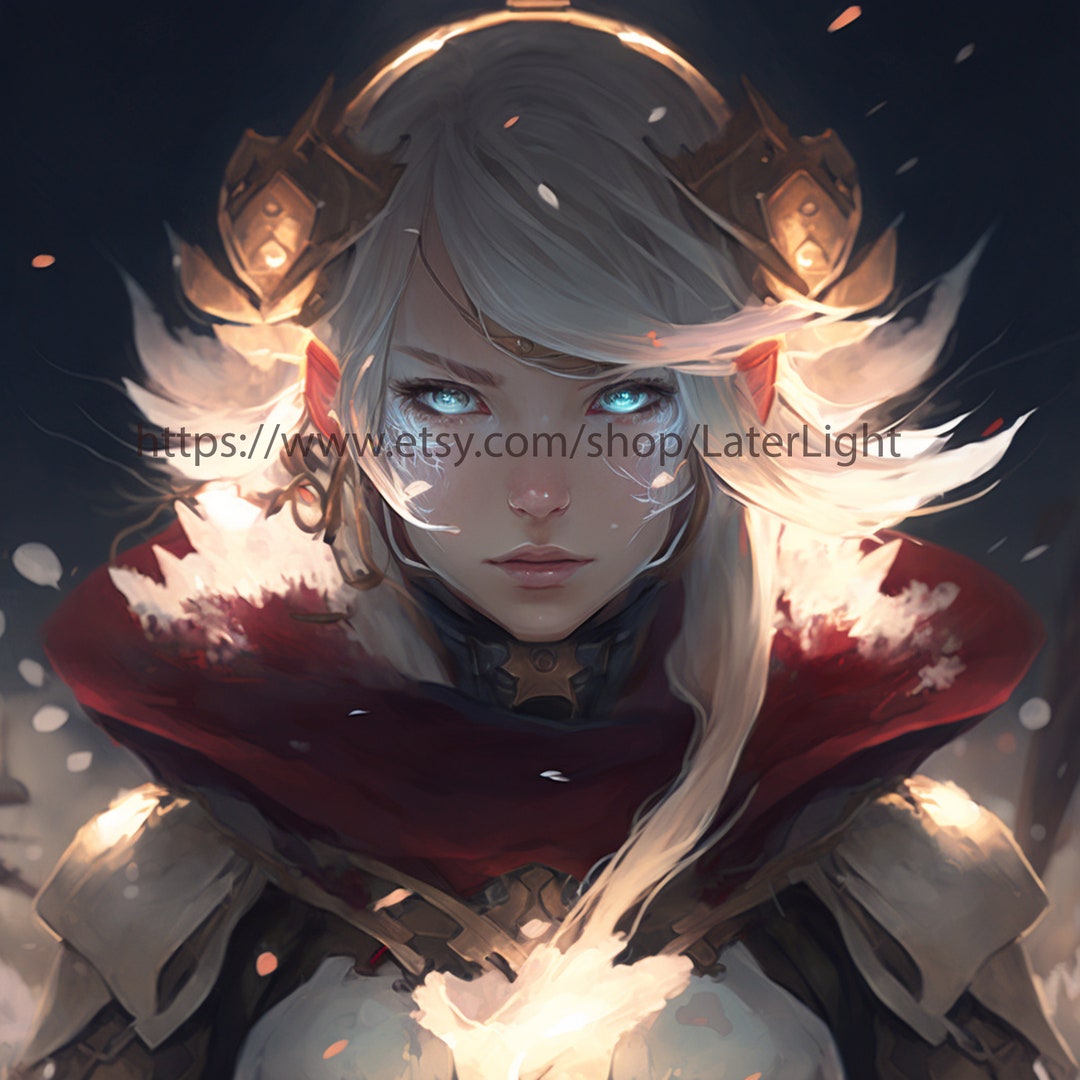 Elegant Fantasy/magical Character Design Digital Print/download - Etsy