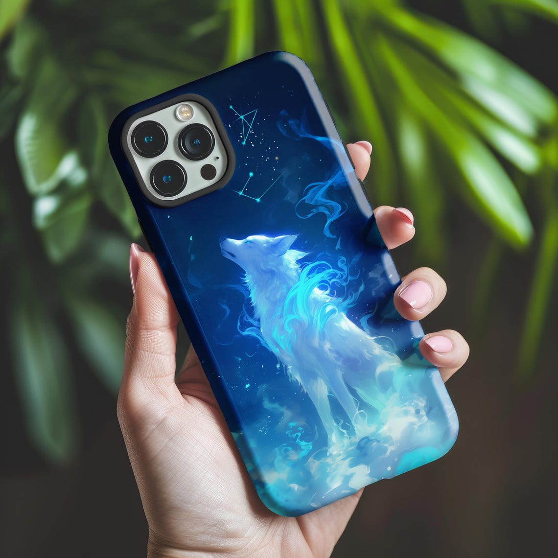 Celestial Wolf Phone Case for Iphone, Samsung, Google Pixel - Tough ...