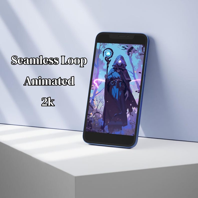 Fantasy Mage Live Wallpaper: Loopable Phone Background (PDF Download ...