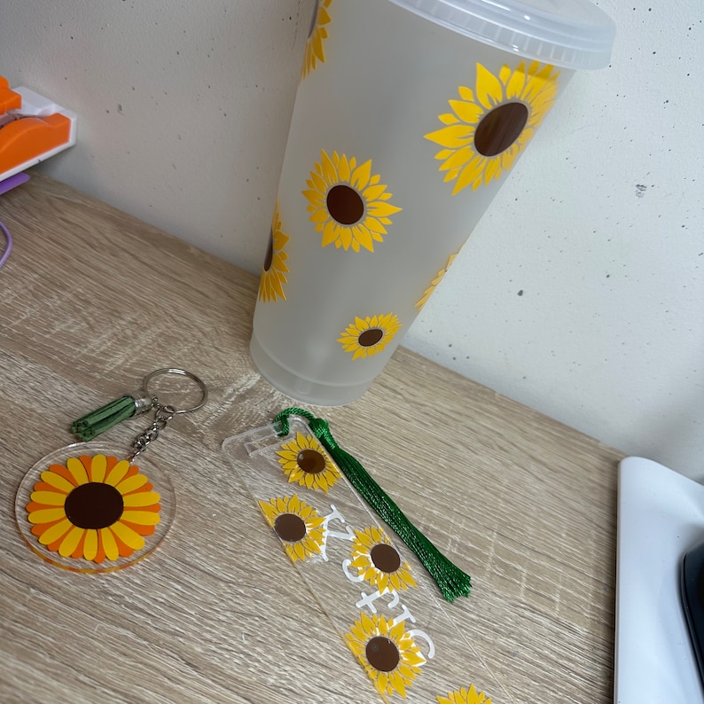 Sunflower Gift Set Box- Sunflower Gift Set- Custom With Name ...