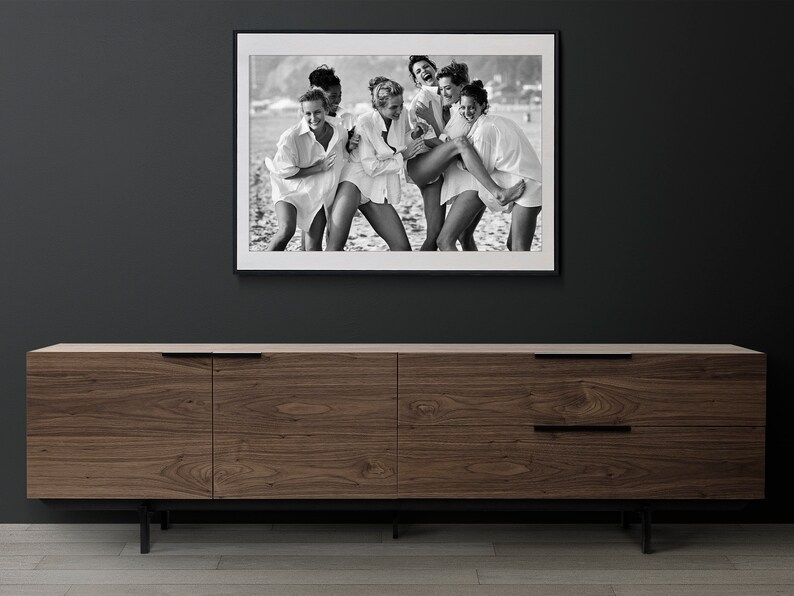 Supermodels on the Beach Print I Supermodels on the Beach Poster I by ...