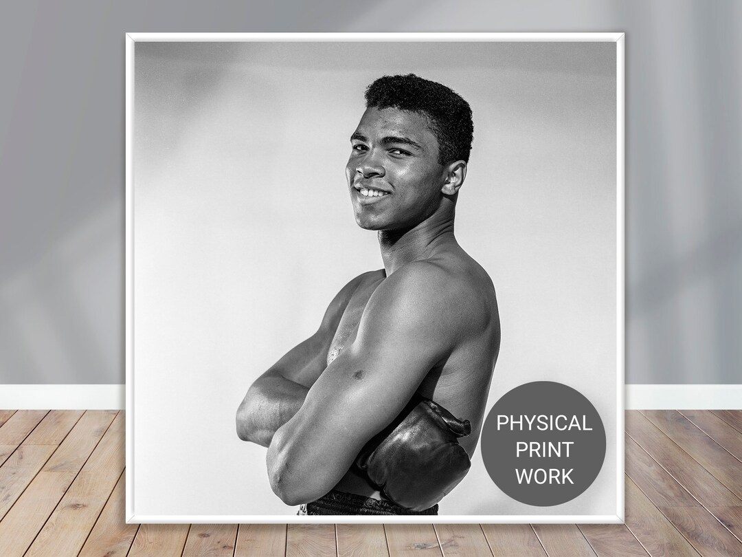 Muhammad Ali Print I Muhammad Ali Poster I portrait documentary cassius ...