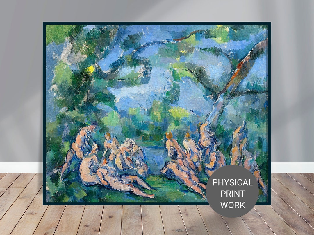 Paul Cézanne, Bathers, Reproduction Print I Bathers Poster I Paul ...