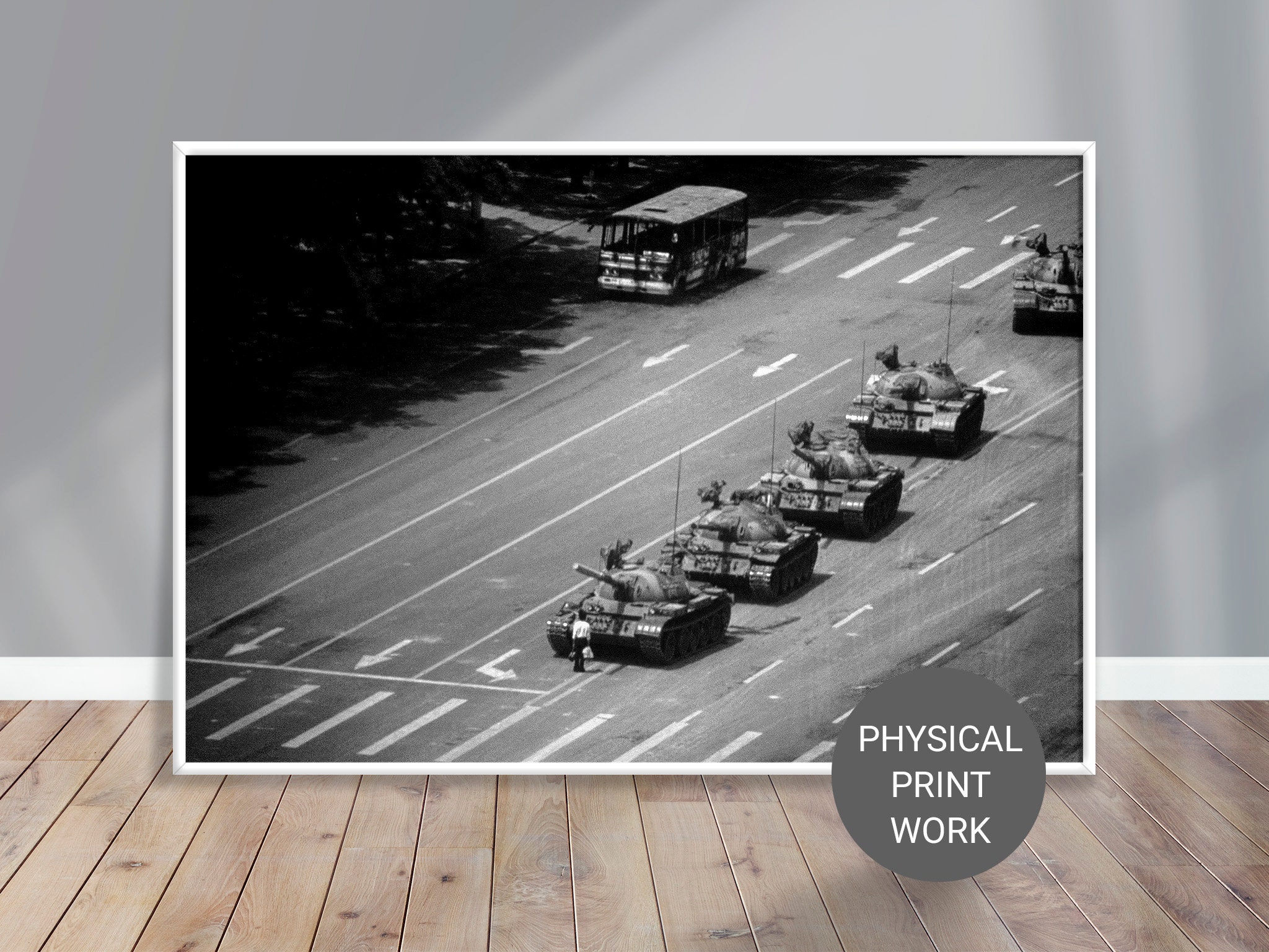 The Tank Man Poster I The Tank Man Druck I Platz des himmlischen ...