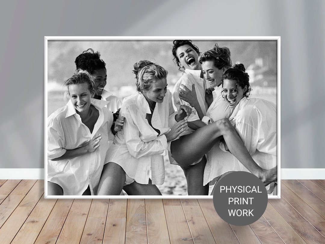 Supermodels on the Beach Print I Supermodels on the Beach Poster I by ...