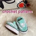 DIY Baby Shoes Crochet Pattern // Step-by-step Guide PDF // Size ...
