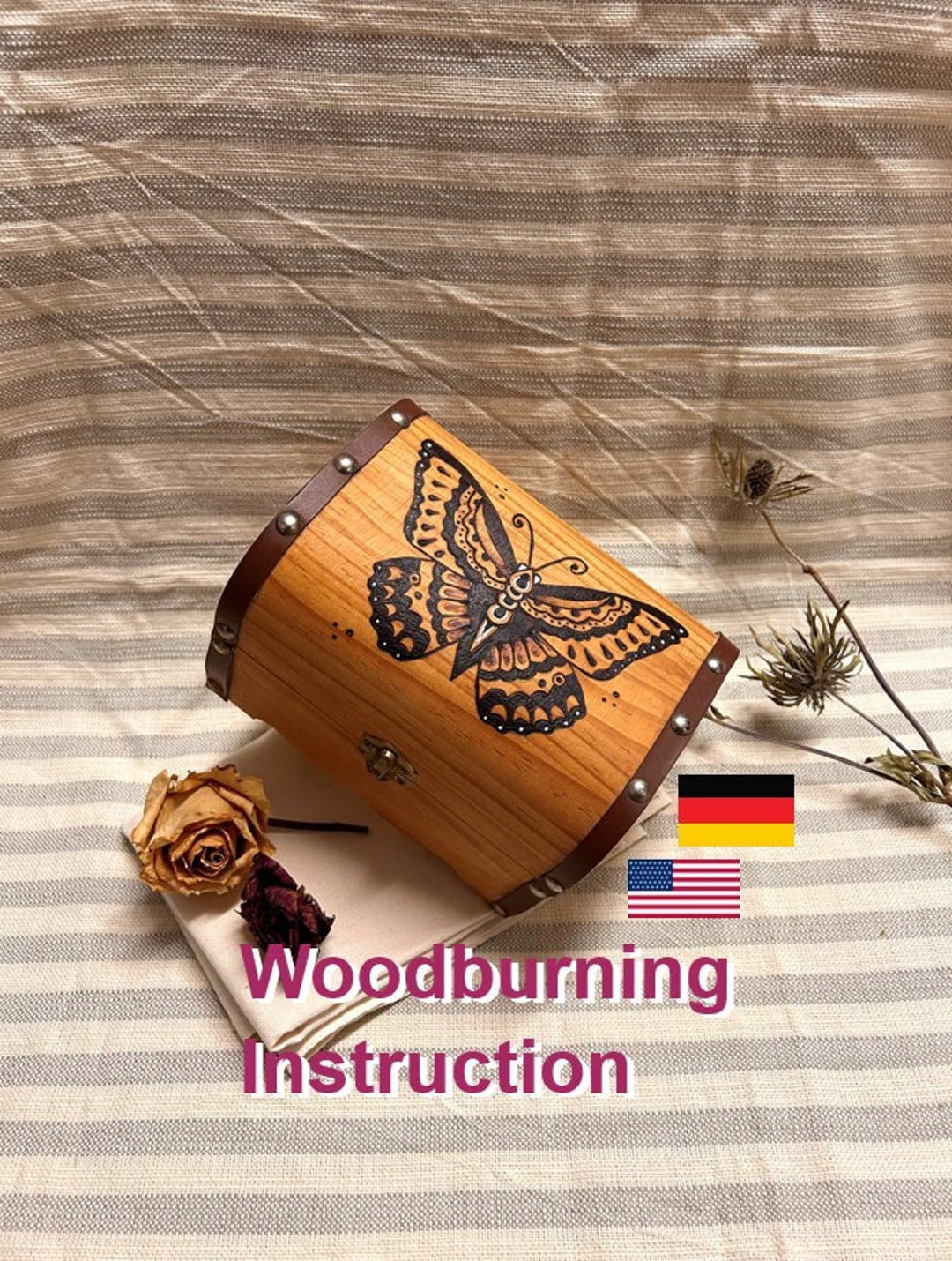 Beginner's Wood Burning Tutorial - DIY Guide for Pyrography on Wood ...