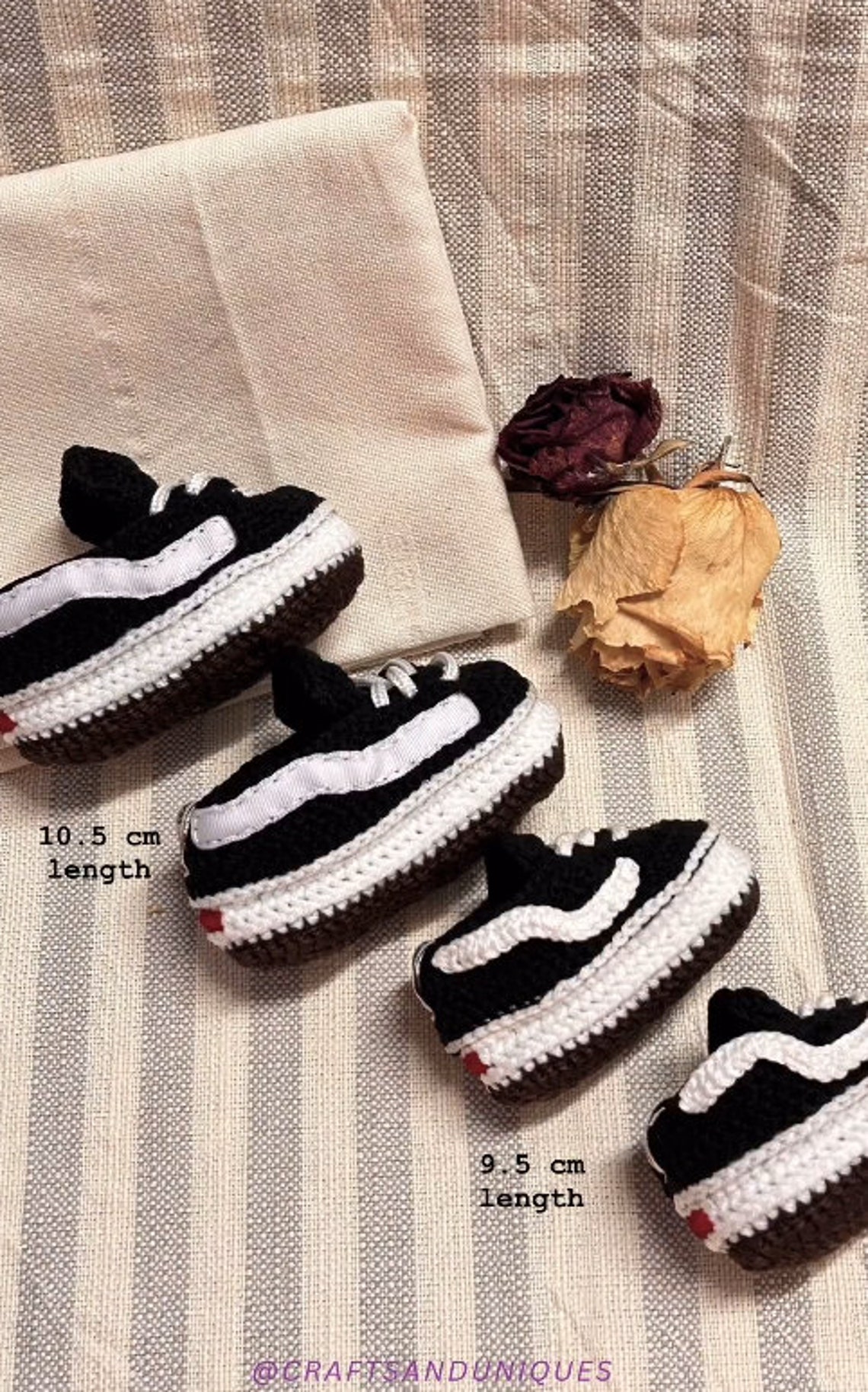 DIY Baby Shoes Crochet Pattern PDF // Size Customizable // Vans ...
