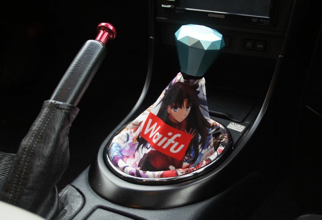 Colored Anime Waifu Shift Boot | Anime Car Decor | JDM Car Decoration ...