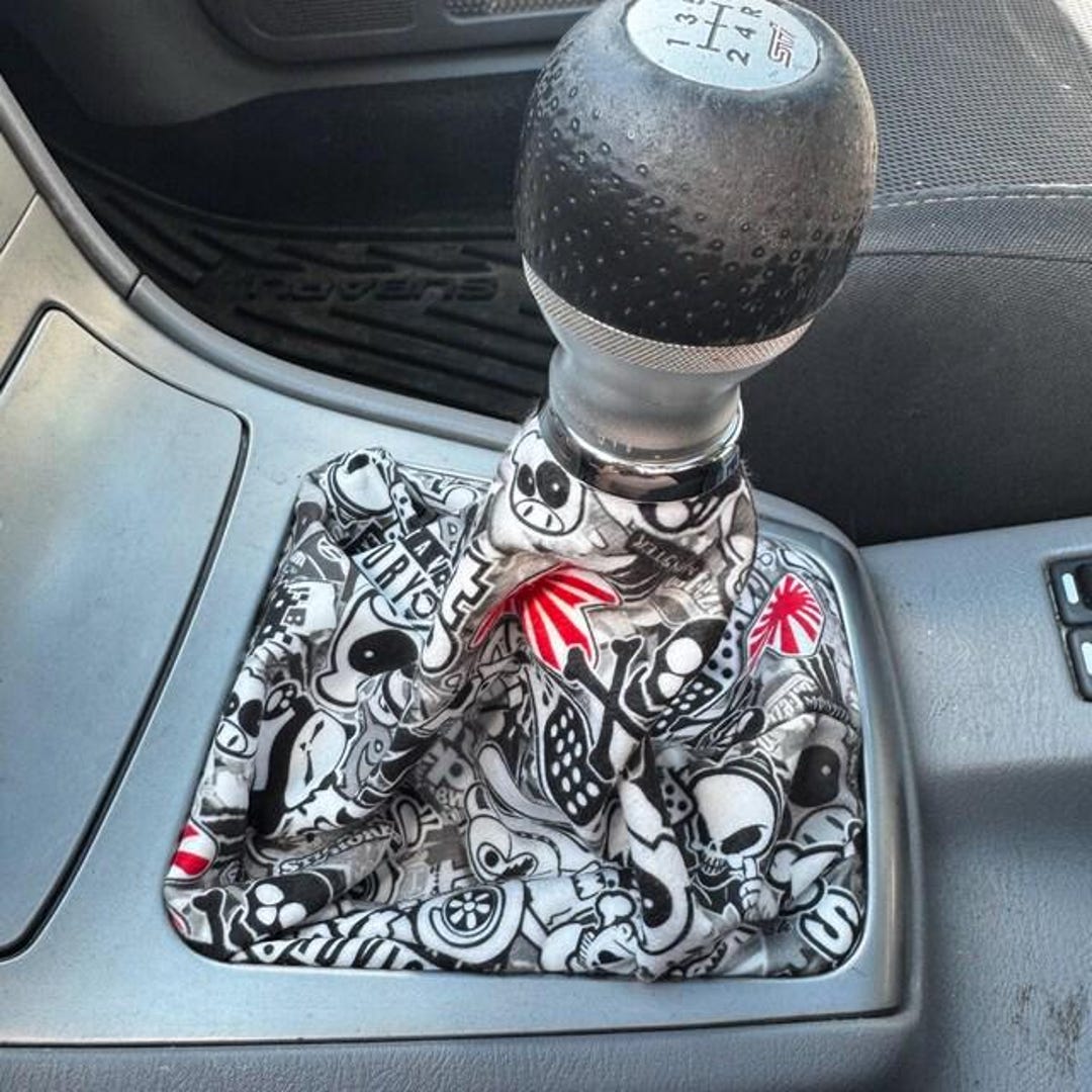 JDM Sticker Bomb Shift Boot | Handbrake Boot | JDM Car Accessories - Etsy