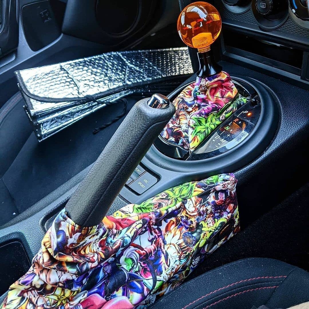 SSJ Pride Shift Boot Handbrake Boot Anime Car Accessory - Etsy