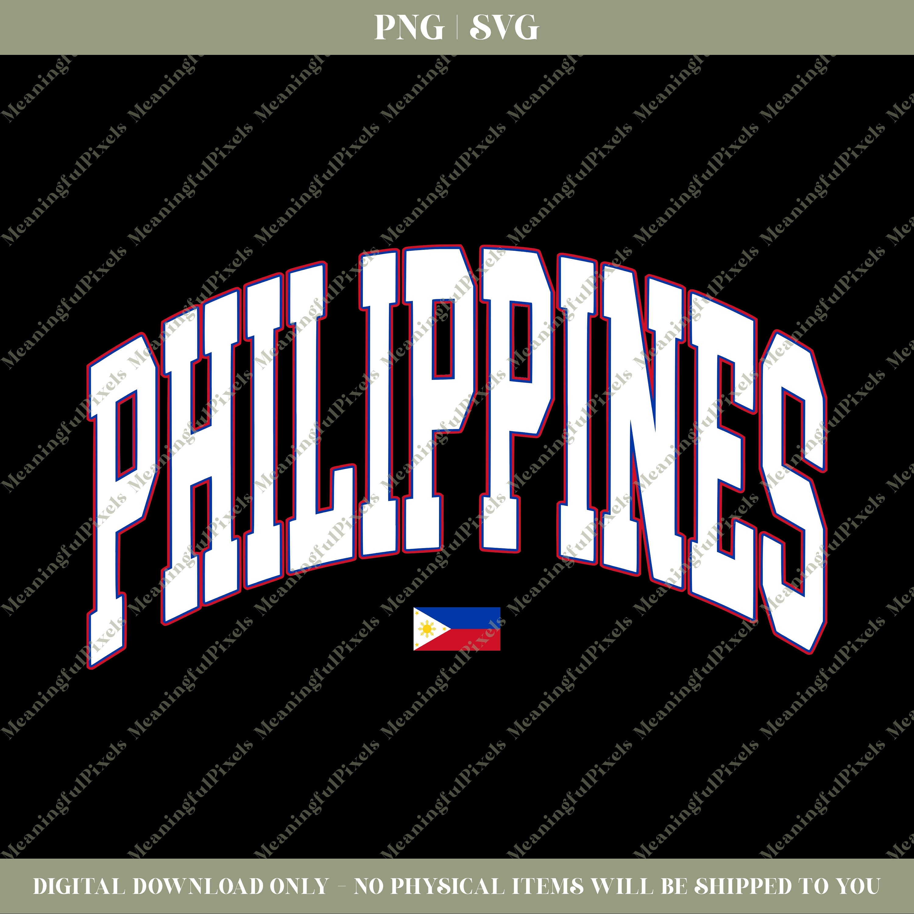 Philippines SVG & PNG - Etsy