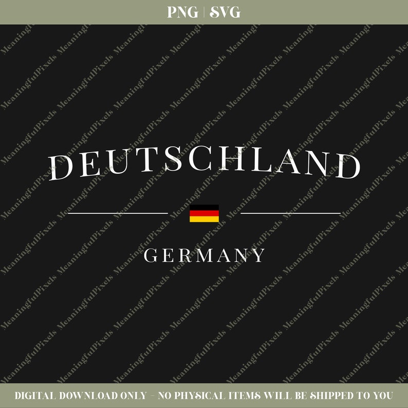 Deutschland | Germany SVG & PNG - Etsy