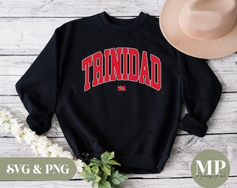 Trinidad and Tobago Flag SVG Original Colors, Trinidad and Tobago Flag ...