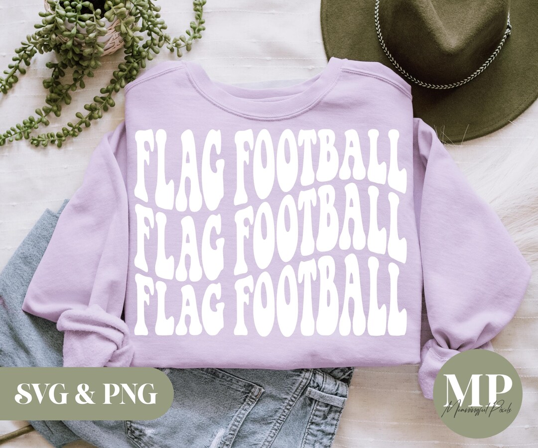 Flag Football SVG & PNG - Etsy