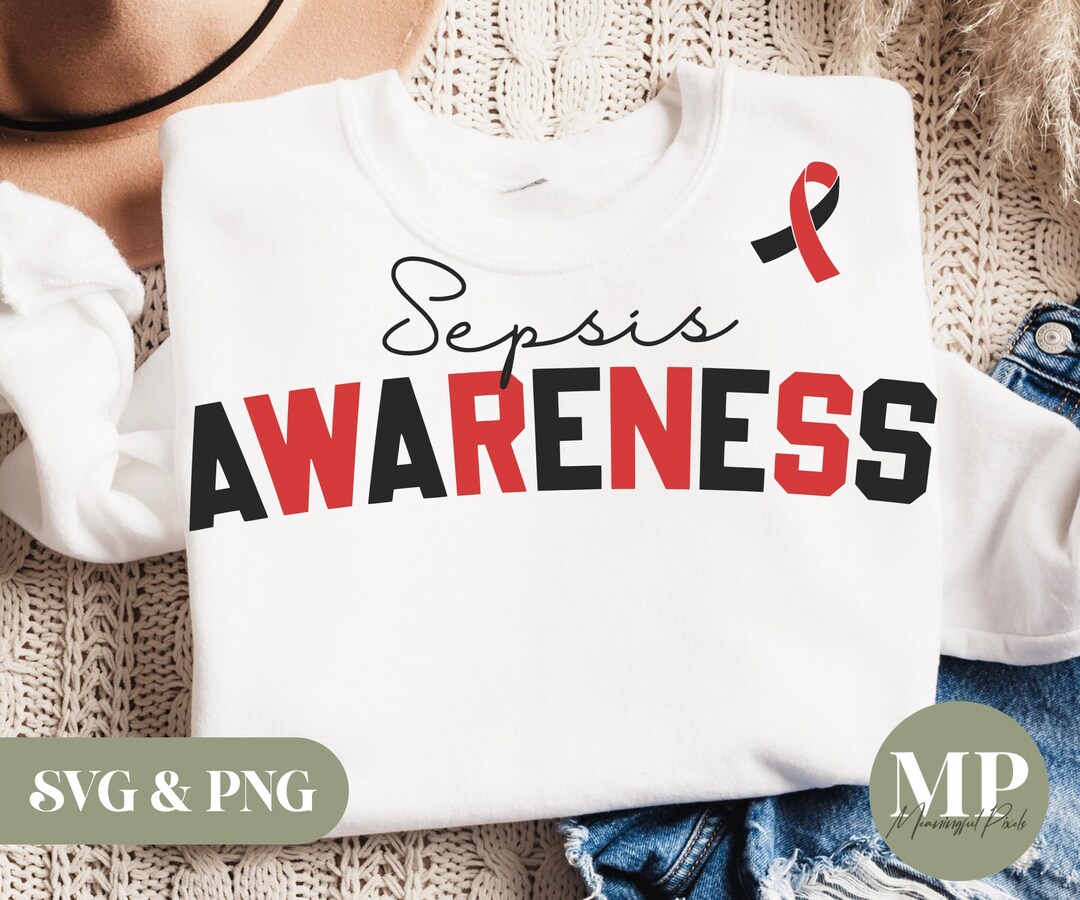 Sepsis Awareness SVG & PNG - Etsy