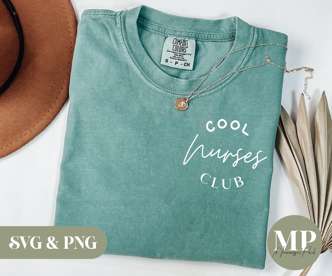 Cool Nurses Club | Nurse SVG & PNG - Etsy