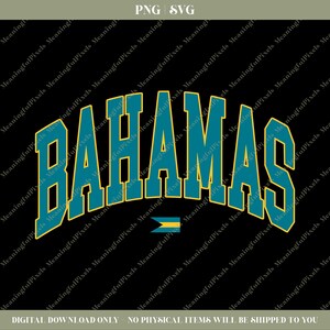 Bahamas SVG & PNG - Etsy