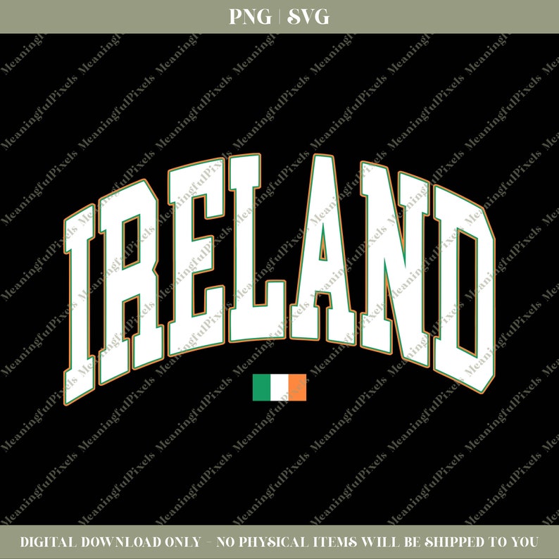 Ireland SVG & PNG - Etsy