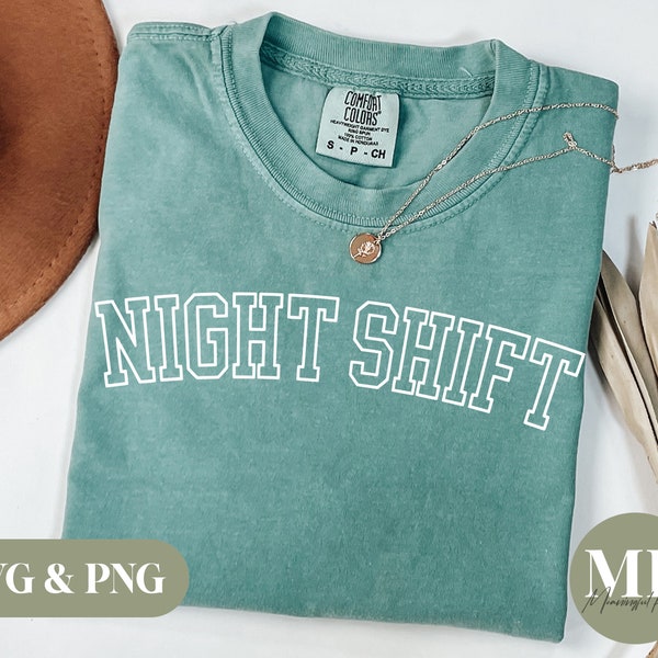 Night Shift Nurse Svg - Etsy