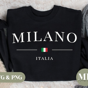 Milano | Milan SVG & PNG - Etsy