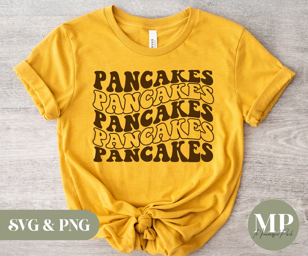 Pancakes Cute Baking/cooking SVG & PNG - Etsy