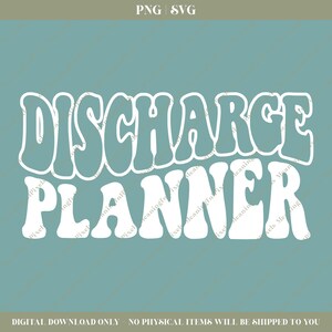 Discharge Planner SVG & PNG - Etsy