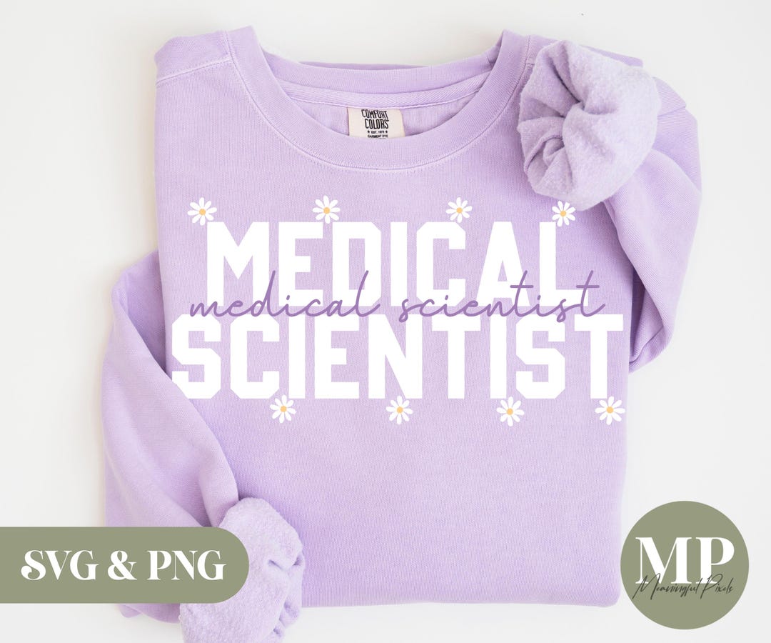 Medical Scientist SVG & PNG - Etsy