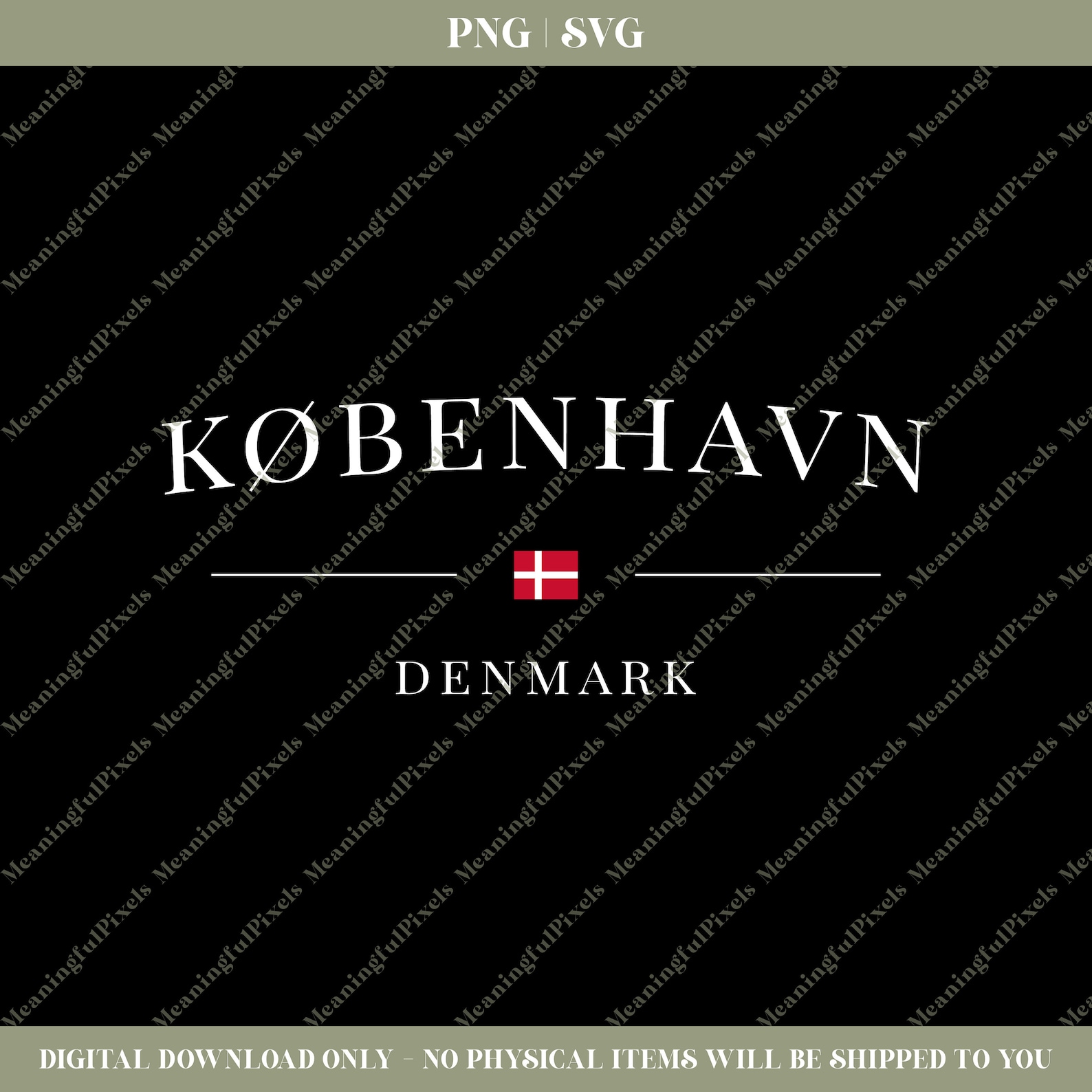 København | Copenhagen SVG & PNG - Etsy