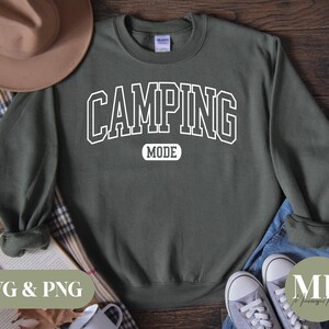 Camping Mode Camping SVG & PNG - Etsy