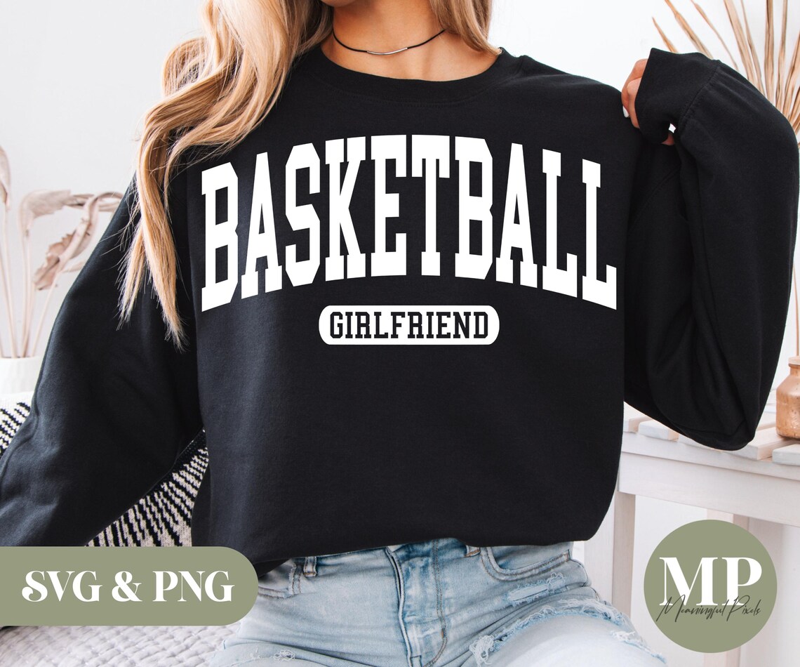 Basketball Girlfriend SVG & PNG - Etsy