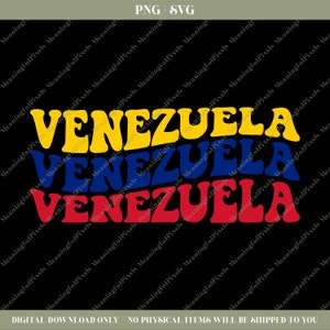 Venezuela SVG & PNG - Etsy