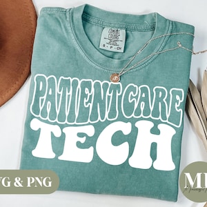 Patient Care Tech SVG & PNG - Etsy
