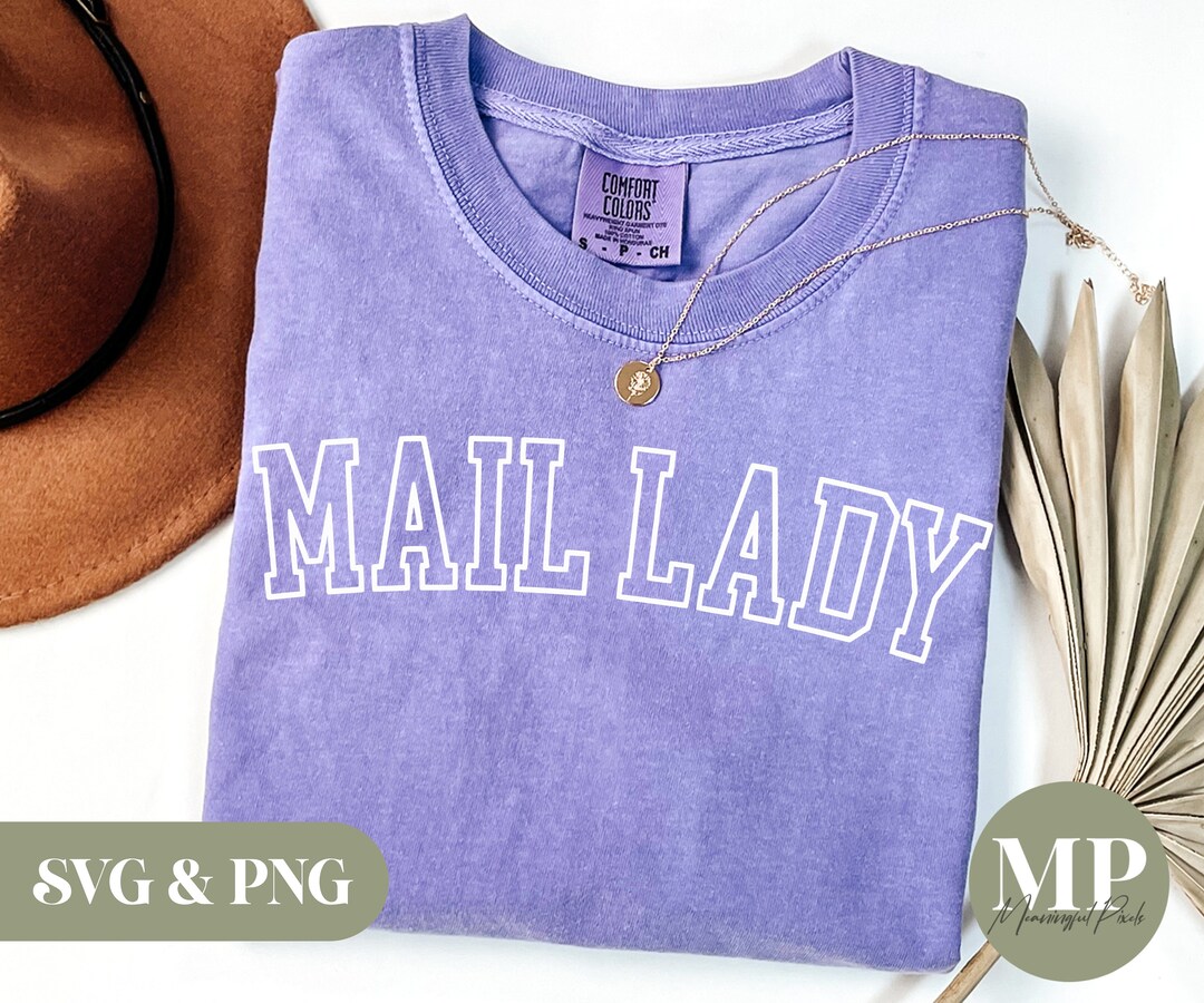 Mail Lady SVG & PNG - Etsy